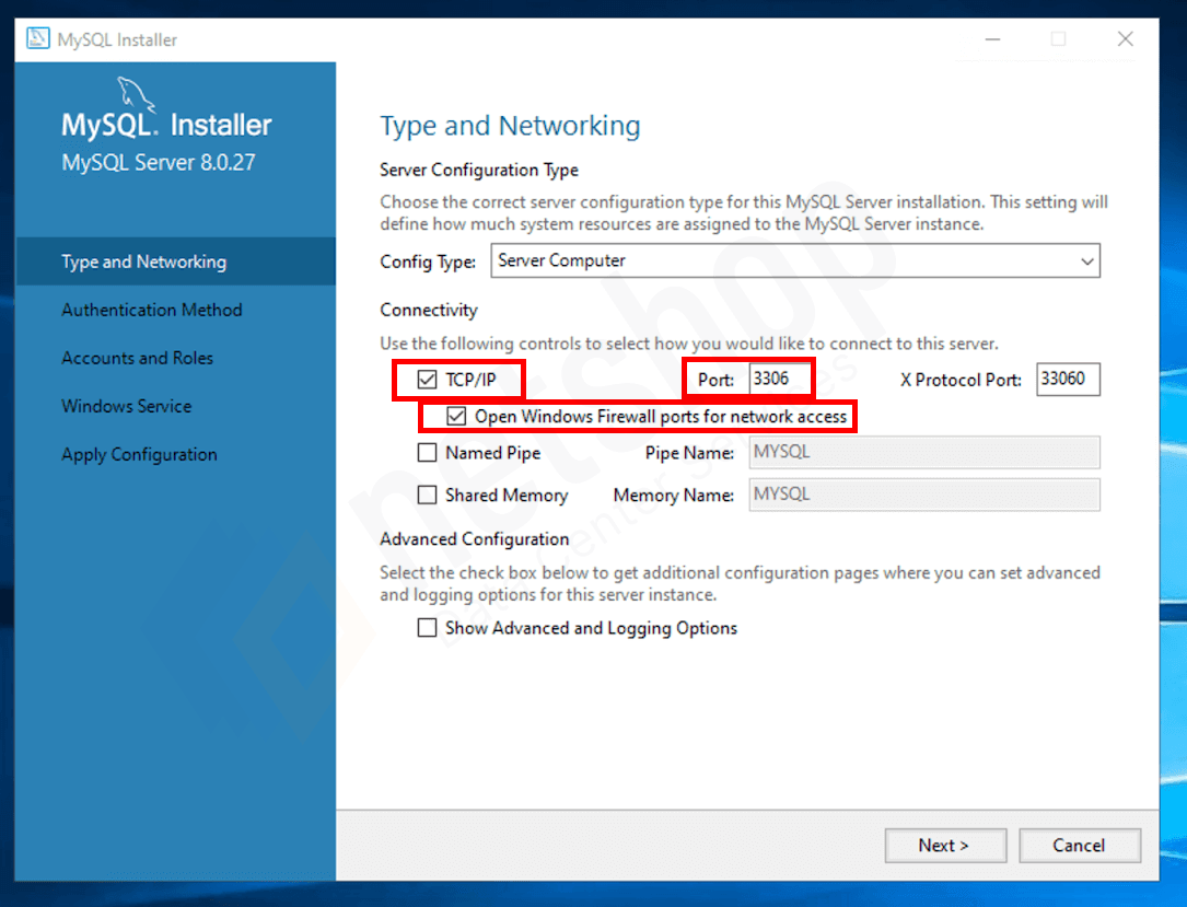 How To Install MySQL 8.x on Windows Server 2022 · NetShop ISP