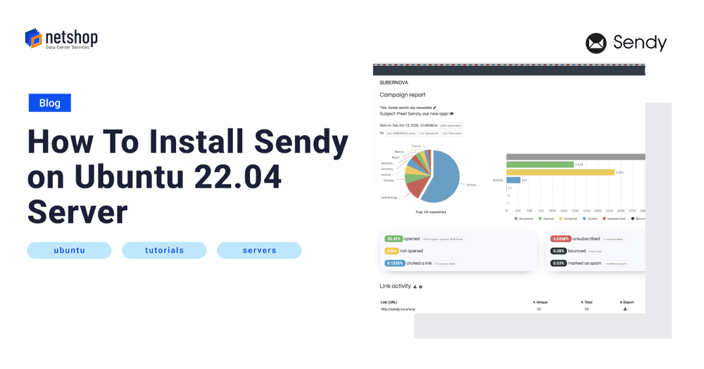 How To Install Sendy on Ubuntu 22.04 Server · NetShop ISP