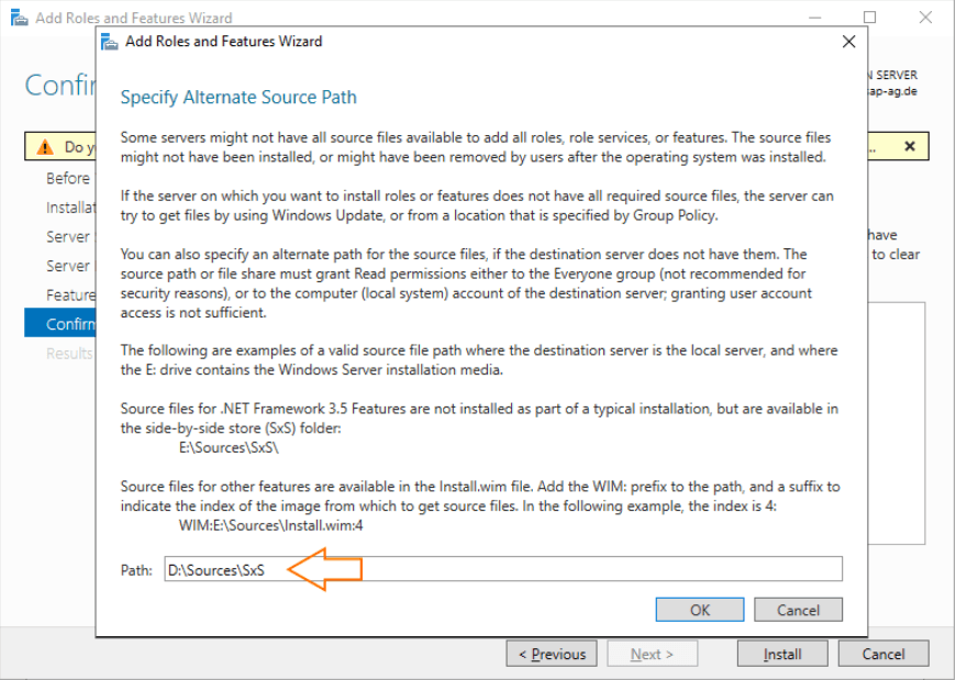 How to Install .NET Framework 3.5 using Server Manager on Windows Server 2019 · NetShop ISP