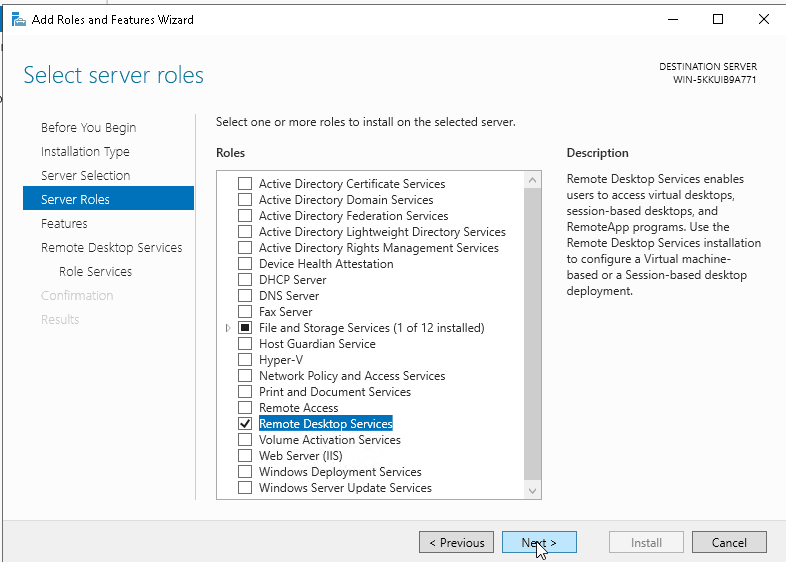 How To Install Remote Desktop Services (RDS) with CALs Activation on ...