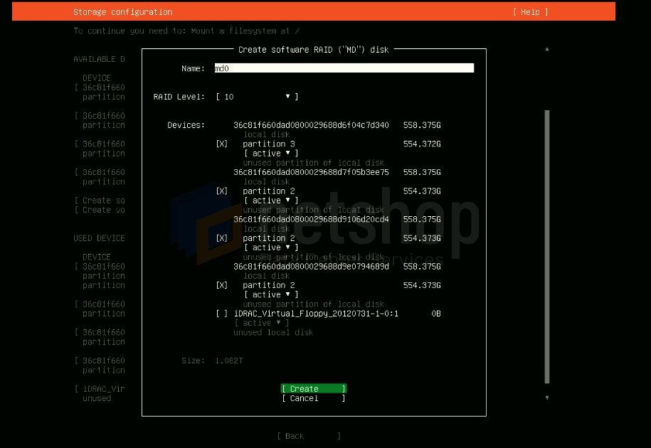 How To Create Software RAID 10 on Ubuntu 20.04 Server · NetShop ISP