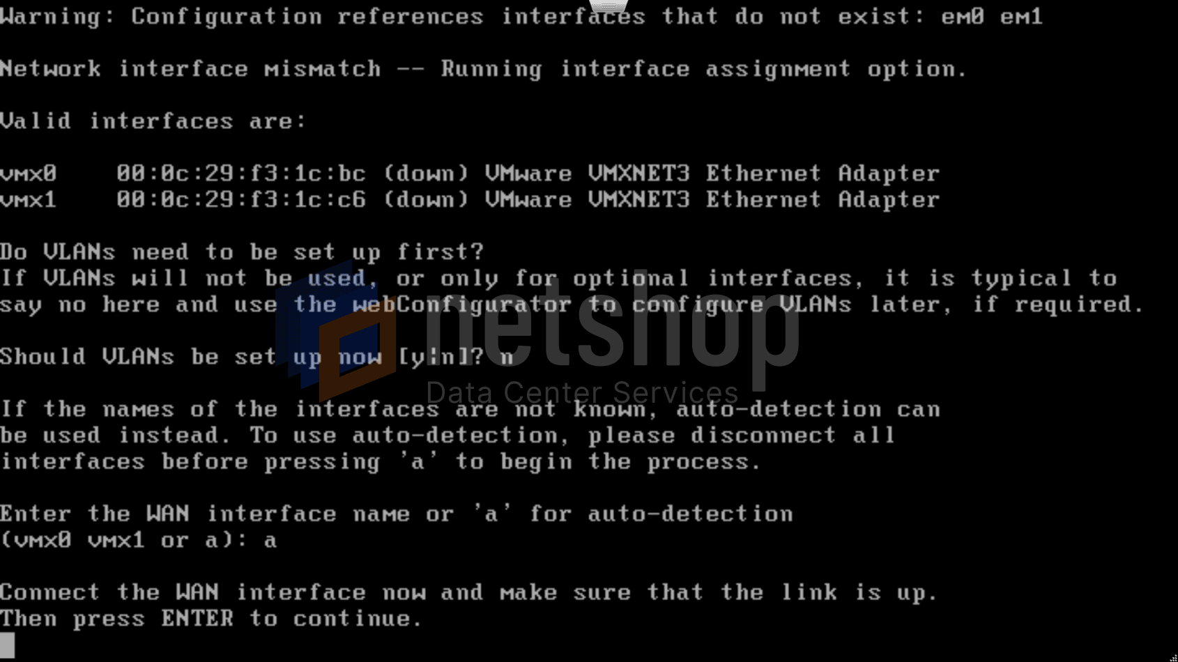 How To Install pfSense Open Source Firewall on Server · NetShop ISP